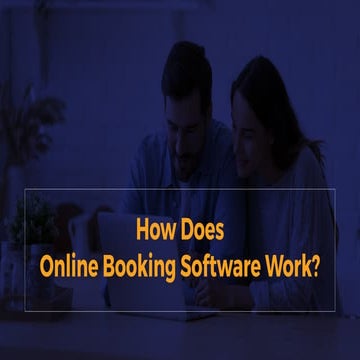 How Does Online Booking Software Work? | PDF