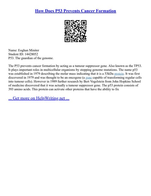 P53 | PDF | Cancer | Diseases and Conditions
