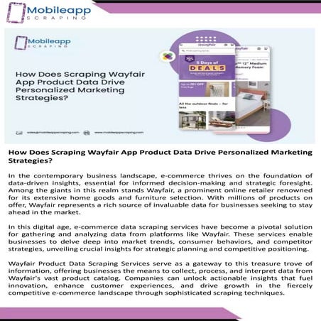 How Does Scraping Wayfair App Product Data Drive Personalized Marketing Strategies.PPT.pptx