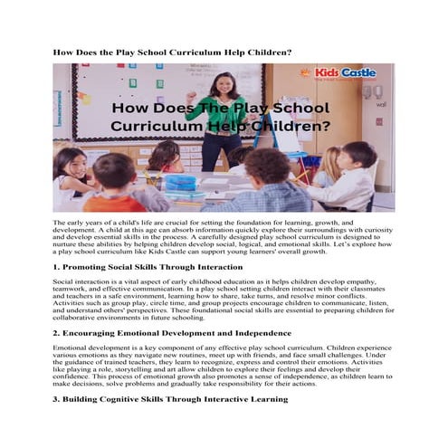 How Does the Play School Curriculum Help Children.docx