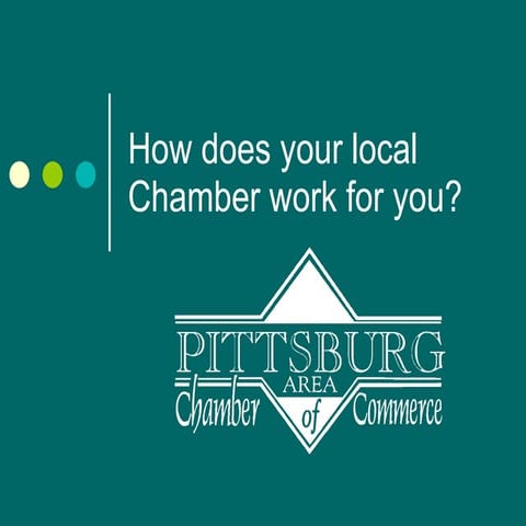 How does your local chamber work for you? | PPT