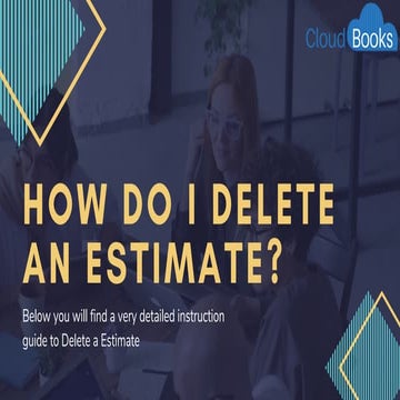 How do i delete an estimate | PPT