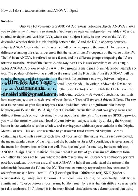 Two way anova+manova | PPT