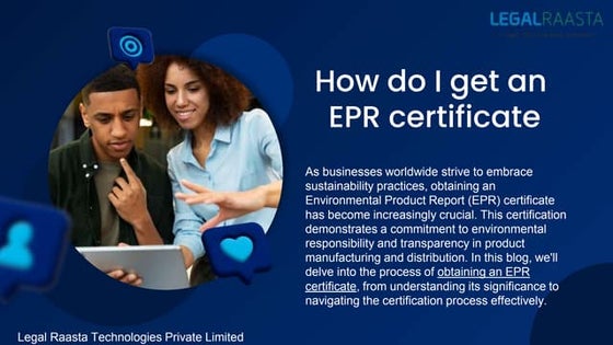 What is EPR Certificate? | PPTX