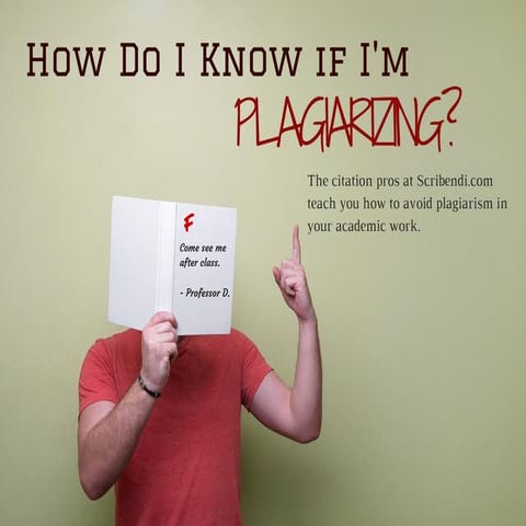How Do I Know if I'm Plagiarizing? | PDF