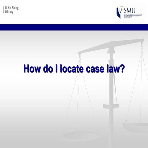 Introduction to Case Law | PPTX