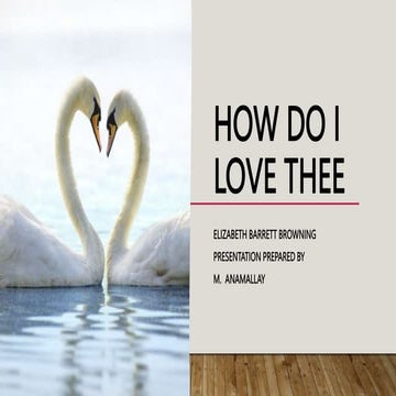 How do I love thee.pptx
