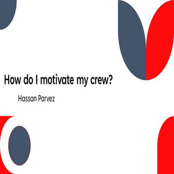 Motivation in crew | PDF