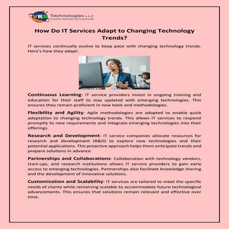 How Do IT Services Adapt to Changing Technology Trends? | PDF