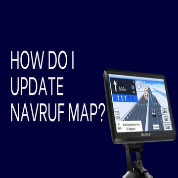 How Do I Update Navruf Map | PPTX