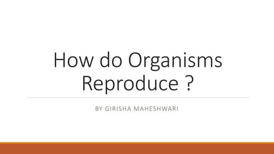 Reproduction in paramecium | PDF