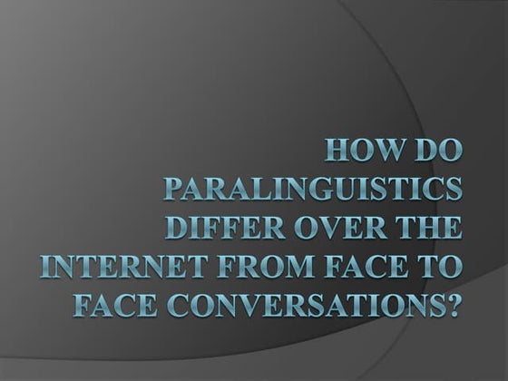 Characteristics of a good stage voice 1 | PPTX