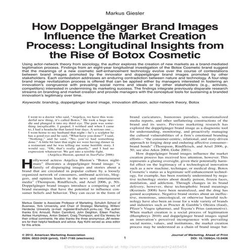 How doppelgänger brand images | PDF
