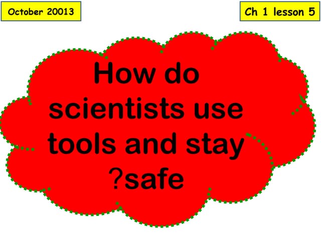 Science Tools | PPT