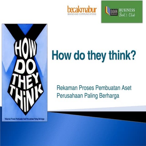review buku How do they think | PDF