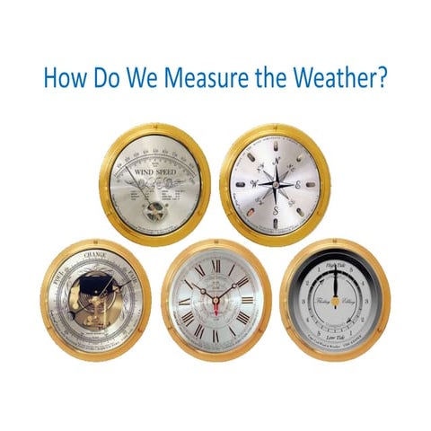 How do we measure the weather | PPT