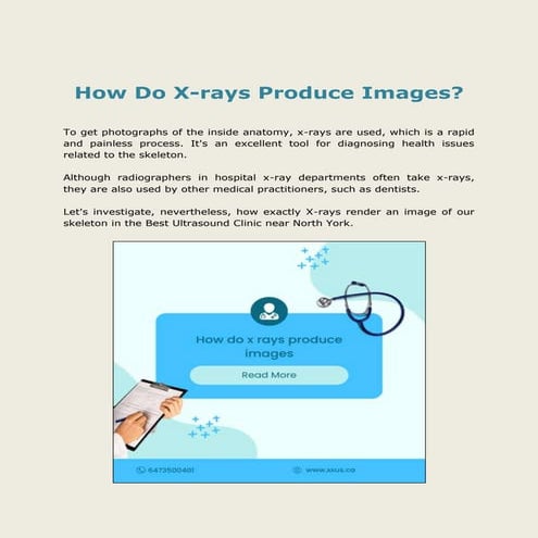 How do x rays produce images? | DOCX