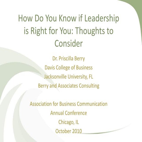 Leadership style vs Leadership Presence | PPTX