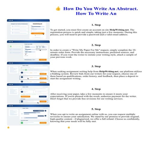 How Do You Write An Abstract. How To Write An | PDF