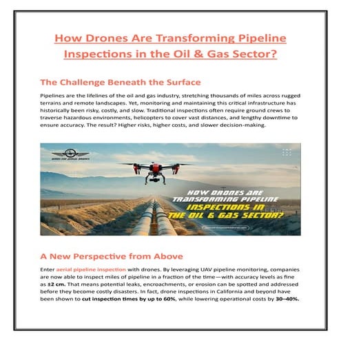 How Do Drones Help Detect Early Structural Damage in U.S. Bridges | PDF