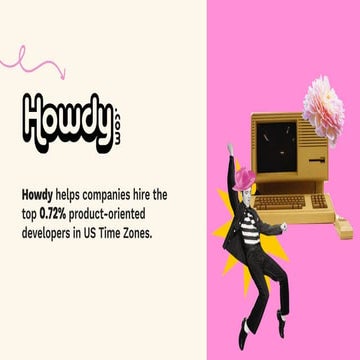 Howdy.com Sales Deck - Find talent in LatAm | PDF