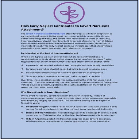 How Early Neglect Contributes to Covert Narcissist Attachment.pdf