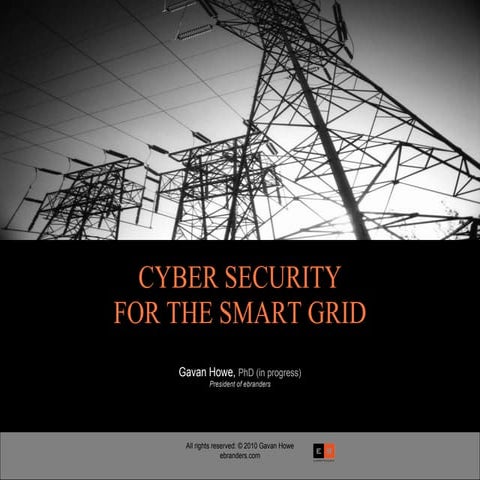 Howe Brand, smart security grid risks | PPT