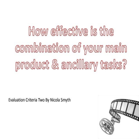 How effective is the combination of your main task and ancillary tasks ...