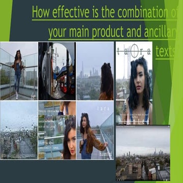 How effective is the combination of your main product and ancillary texts? | PPTX