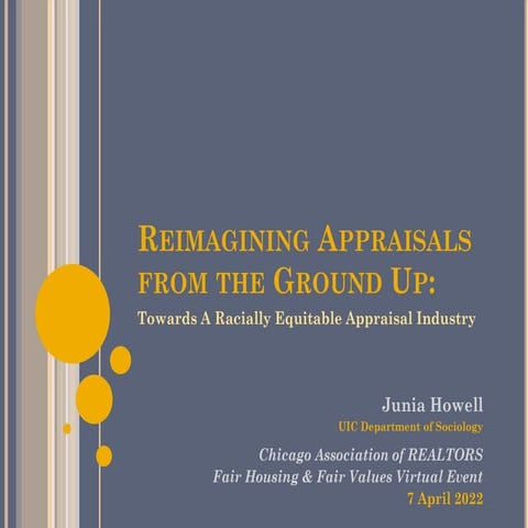 Fair Housing & Fair Value: Dr. Junia Howell | PDF