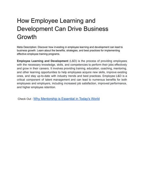 What is Training and Development in HRM 1 (1).pdf