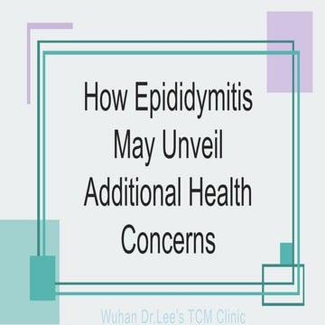 Epididymo-Orchitis in children and young adults | PPTX