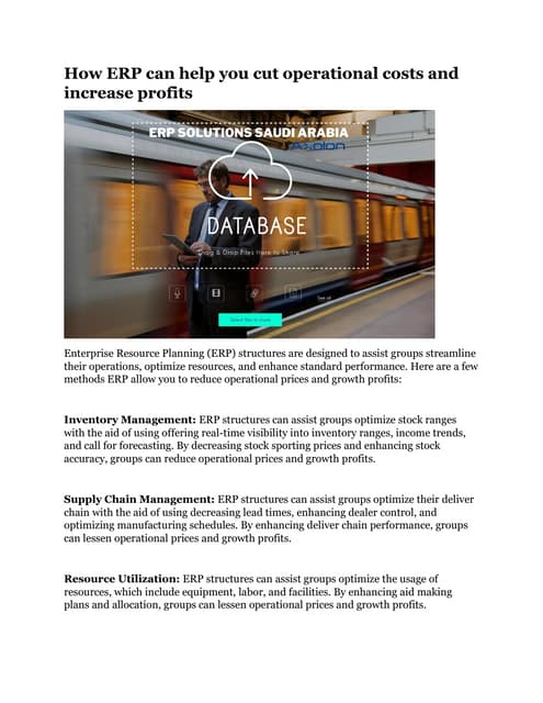 NetSuite ERP Modules Guide | List, Benefits, and Tips | PPTX