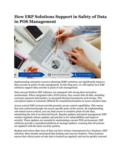 Best ERP Maintenance: 6 Steps to Maintain Your ERP | PDF