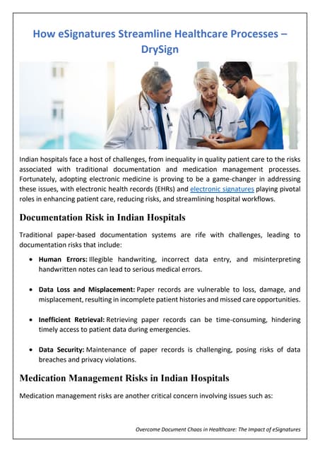 eSignatures and the Future of Healthcare in India - DrySign.pdf