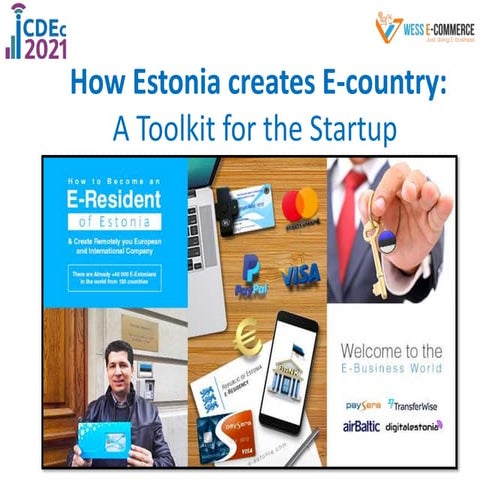 How Estonia creates E-country? | PPTX