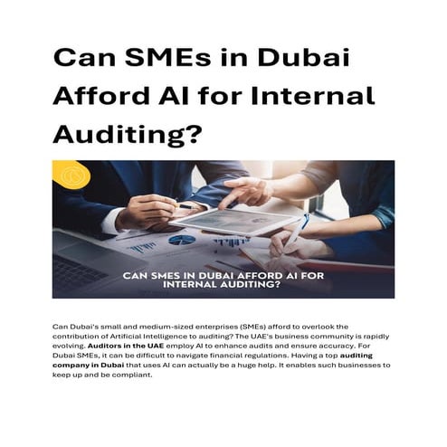 How exactly is AI being implemented in real-time audit proce. | PDF