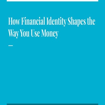 Your Money Personality | PDF