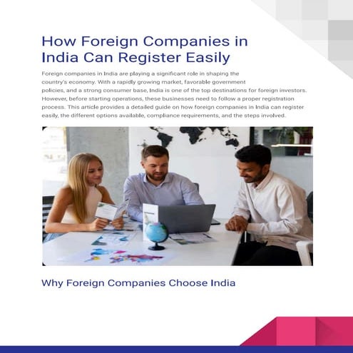 How Foreign Companies in India Can Register Easily.pdf