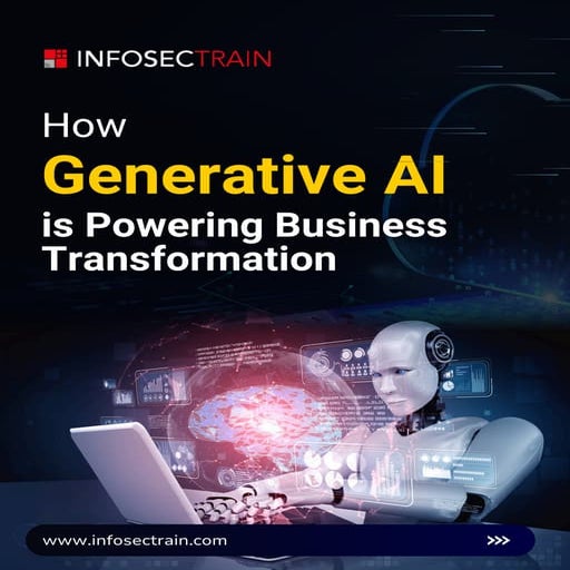 How generative AI is powering Business Transformation | PDF