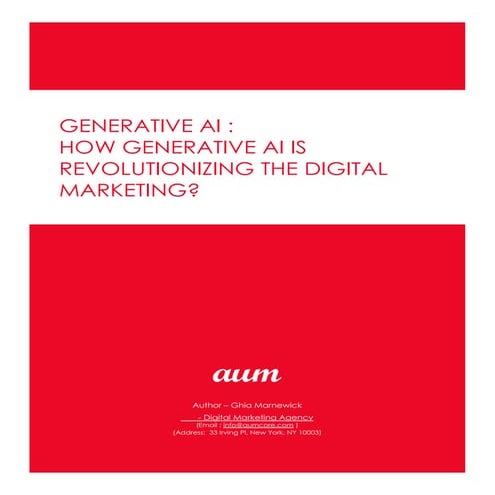 How Generative AI Is Revolutionizing the Digital Marketing.pdf