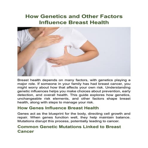 How Genetics and Other Factors Influence Breast Health.pdf