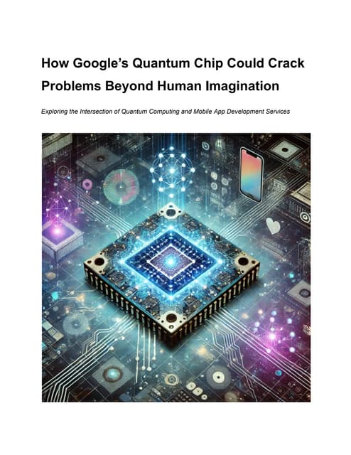 Understanding Quantum AI and its Impact on World | USAII® | PDF
