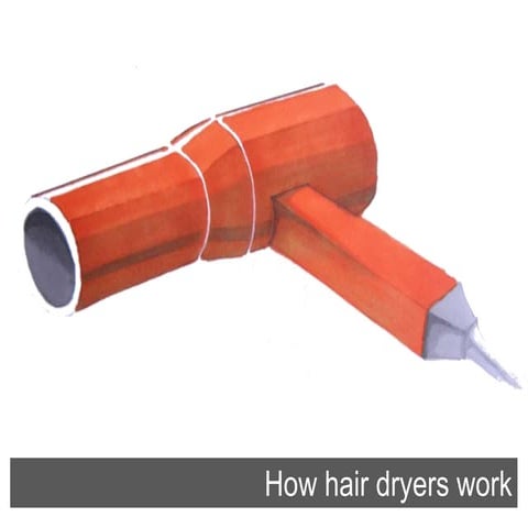 How hair dryers work | PPTX