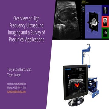 How high frequency ultrasound imaging is supporting preclinical ...