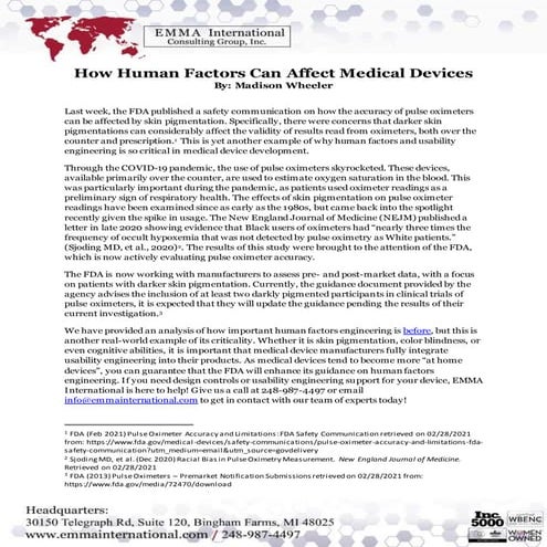 How Fatal Can Be Medical Device Biases For Human Life.pdf