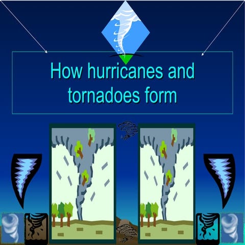 How hurricanes and tornadoes form | PPT