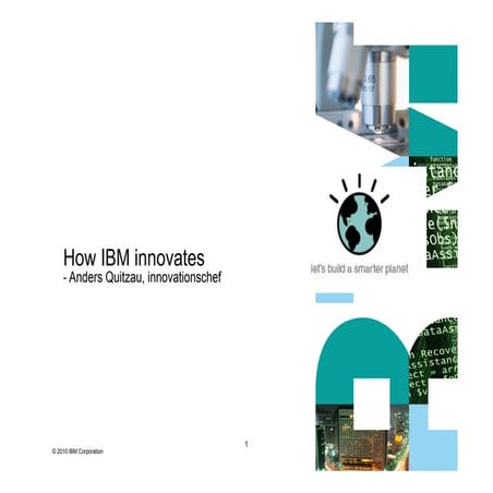How IBM Innovates | PDF