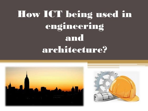 The uses of ict in our society | PPT