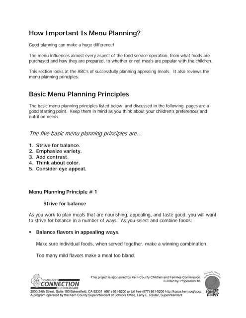 Meal Planning or diet Planning | PPT